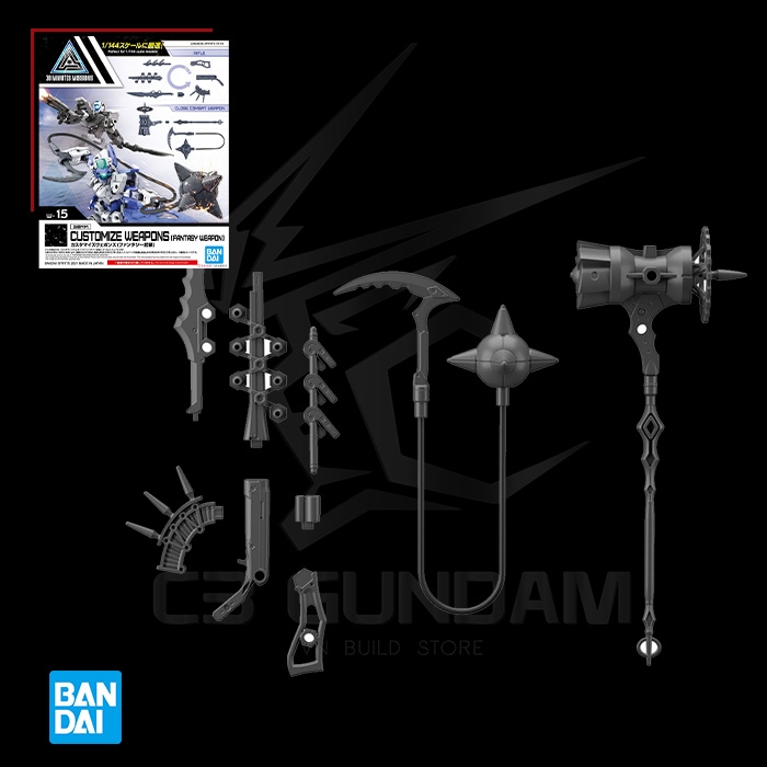HGBC 1/144 30MM CUSTOMIZE WEAPON (FANTASY WEAPON) CUSTOM PART | C3 ... HGBC 1/144 30MM CUSTOMIZE WEAPON (FANTASY WEAPON) CUSTOM PART | C3 ...