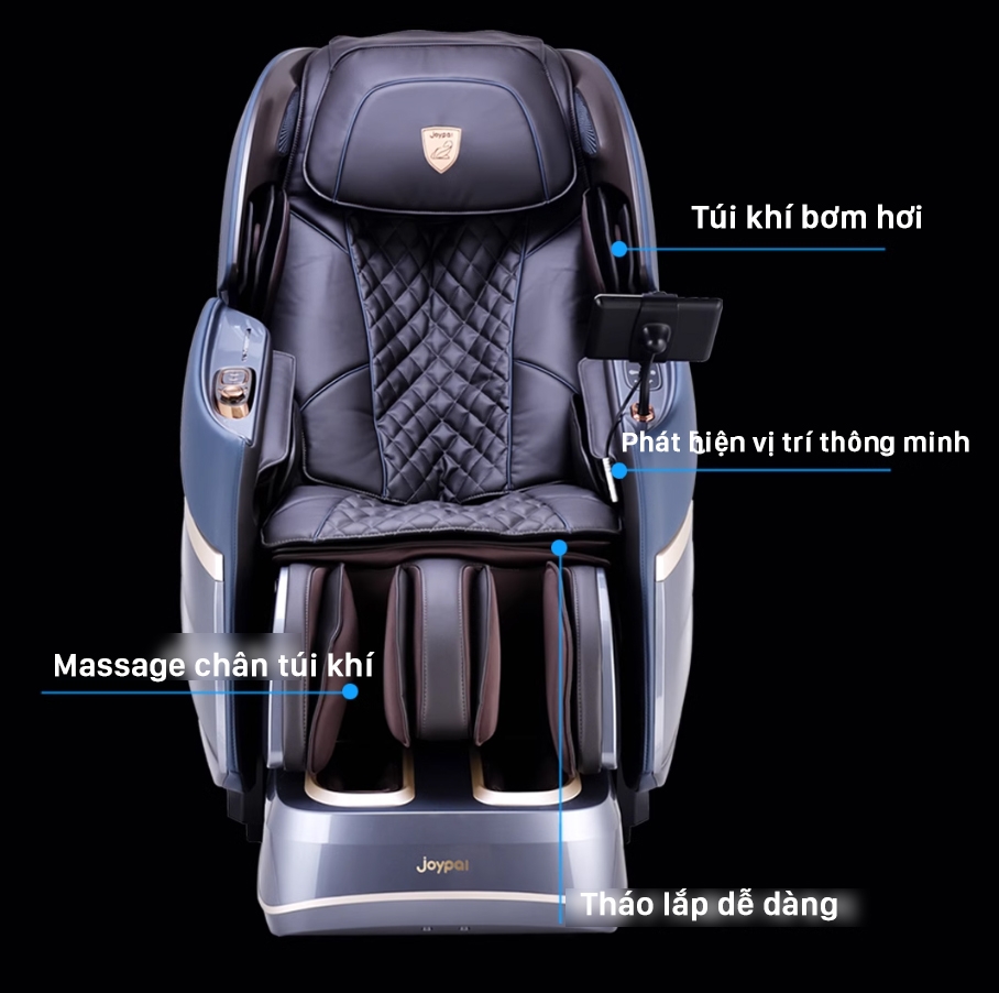 Ghế massage cao cấp Joypal V5 S Max– Công nghệ Massage 4D Max – Mô phỏng thao tác 5D, màn hình ...