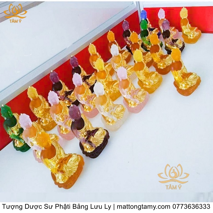|Nhiều Kích Thước| Tượng Phật Dược Sư Bằng Lưu Ly Cao Cấp TP262 Mật ...