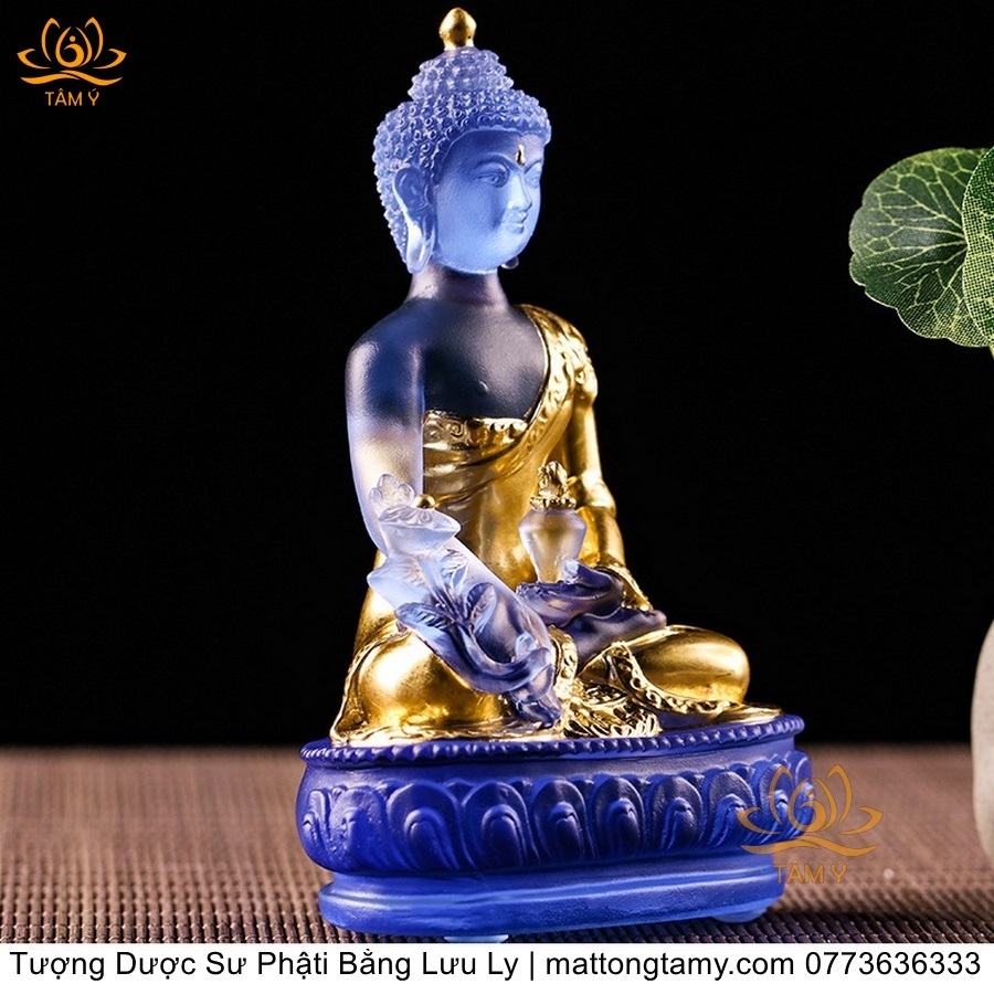 |Nhiều Kích Thước| Tượng Phật Dược Sư Bằng Lưu Ly Cao Cấp TP262 Mật ...