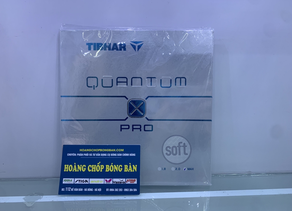 Tibhar Quantum X pro Soft _ HOÀNG CHỐP BÓNG BÀN Hoangchopbongban.com