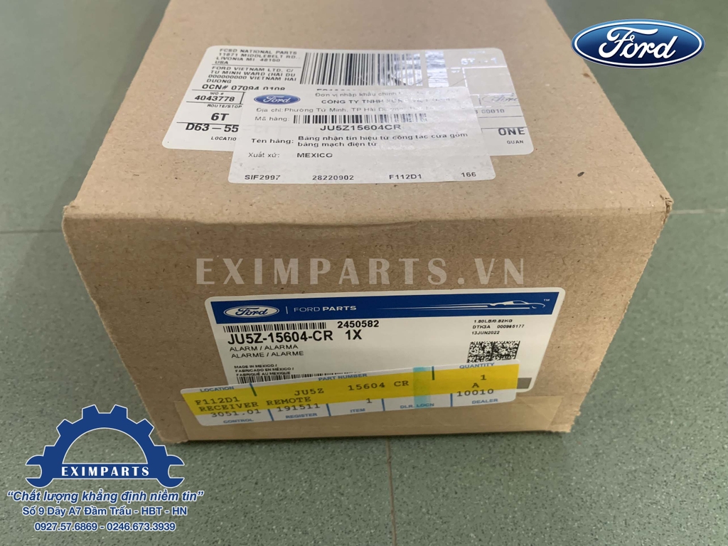 HỘP GEM FORD RANGER JU5Z15604CR / JU5T15604BEM