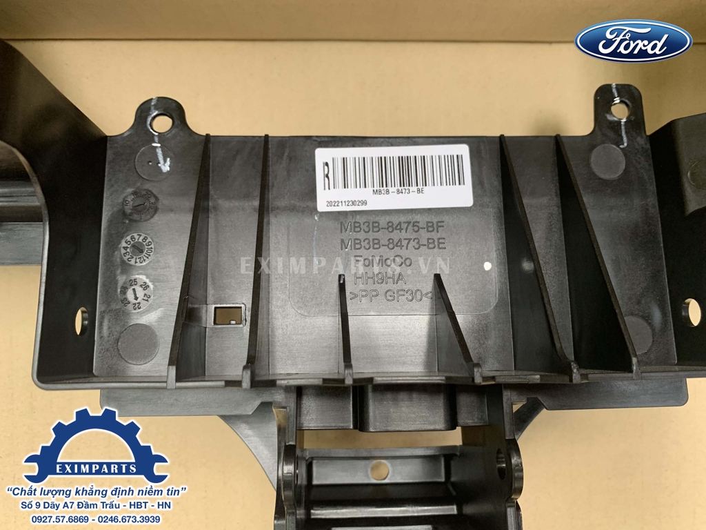 KHUNG XƯƠNG KÉT NƯỚC FORD RANGER MB3Z8B455F / MB3B8473BE