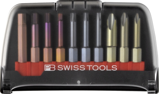 Bộ 10 Mũi Bits Thông Dụng PB Swiss Tools E6.985