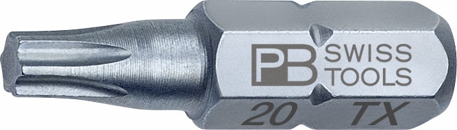 Mũi Bits Hoa Thị Torx T25 Chiều Dài 25mm PB Swiss Tools C6.400/25