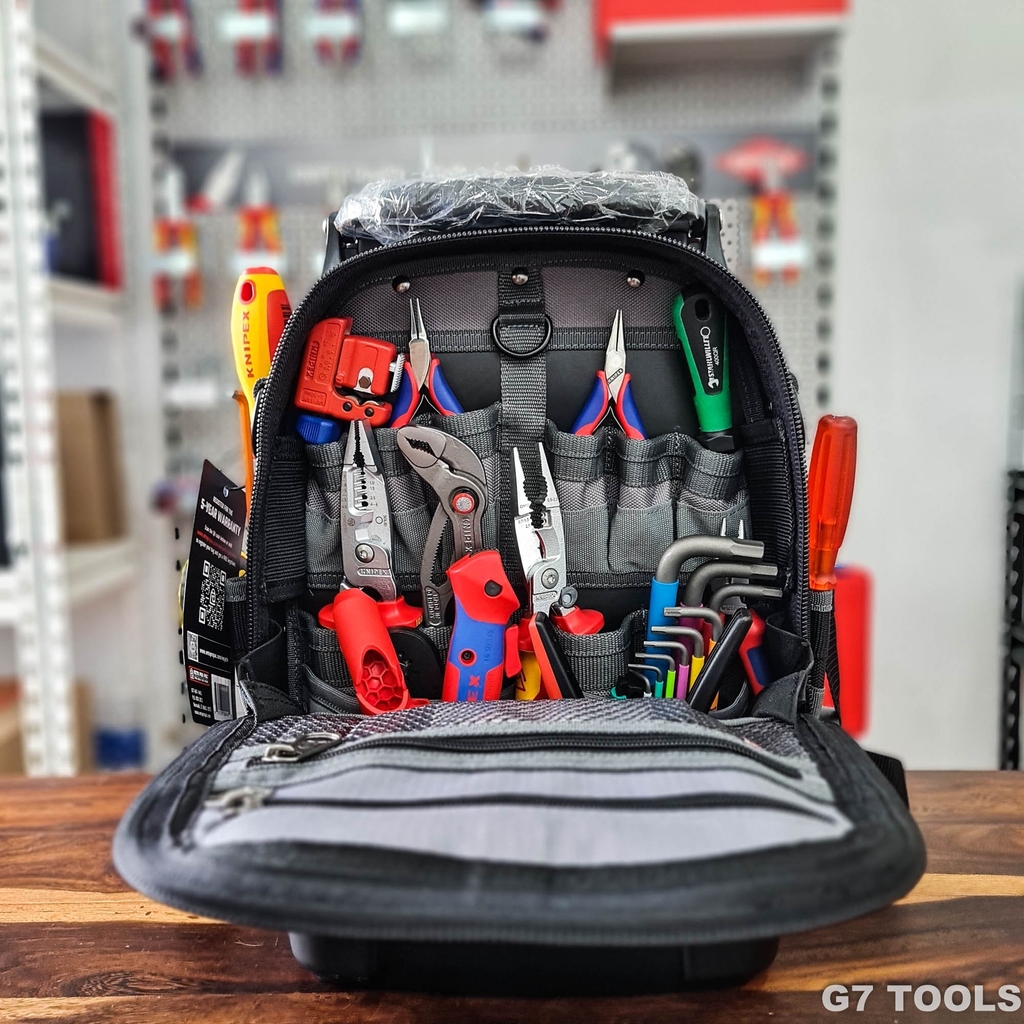 VETO Tech Pac MC Nâu Xám - Ba Lô Dung Tích 18 Lít Gồm 2 Ngăn Cố Định