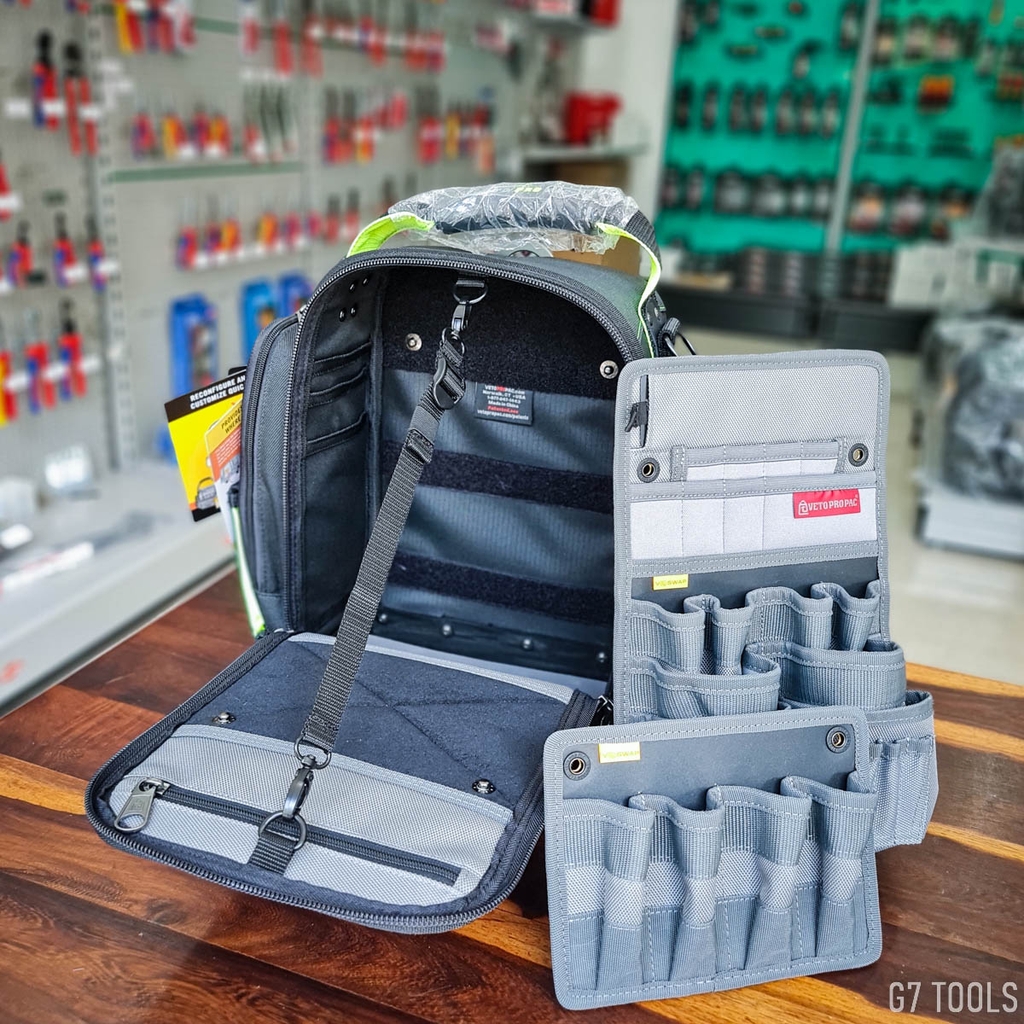 Balo Túi Dụng Cụ Cao Cấp Veto MB5B Blackout