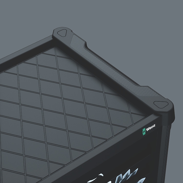 Wera 9700 Tủ Dụng Cụ Tool Rebel Roller Cabinet 1 Gồm 94 Chi Tiết 150130