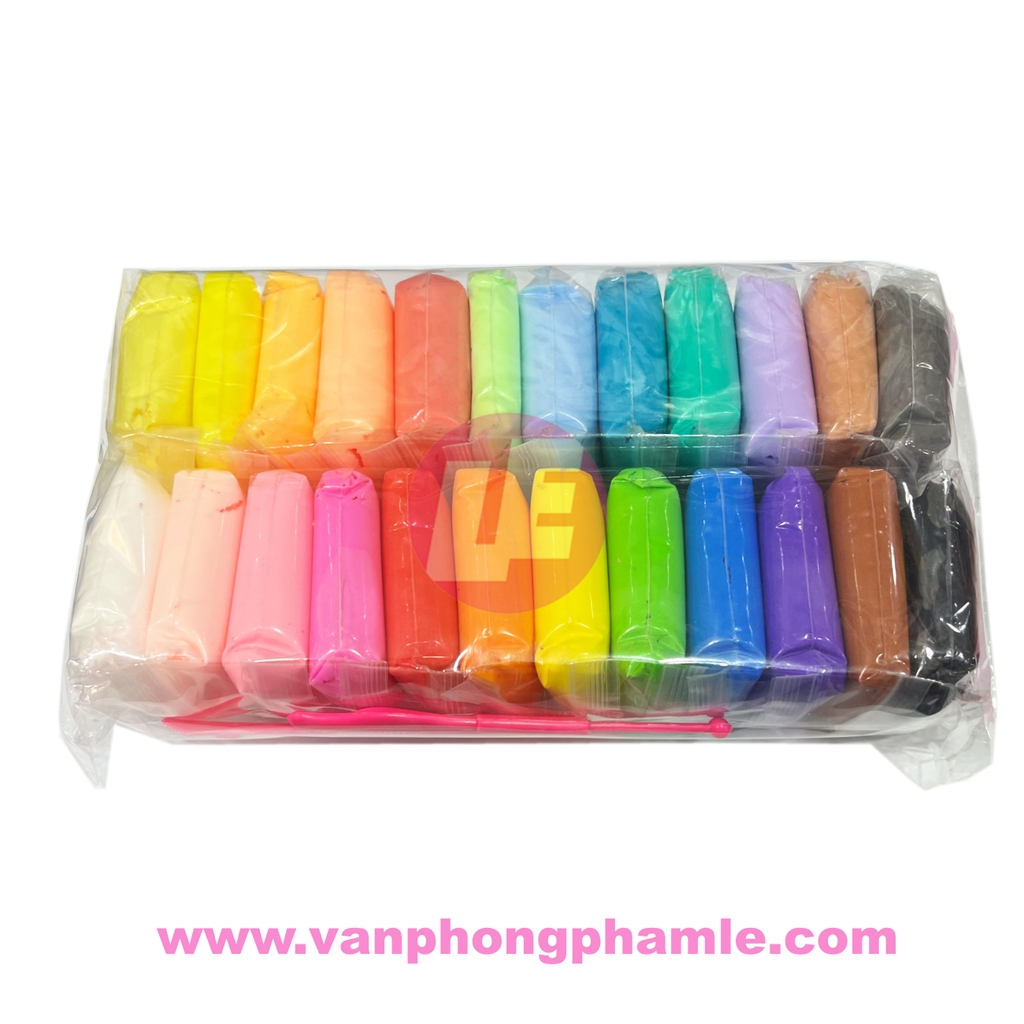 Đất sét tự khô nhiều màu | Văn Phòng Phẩm Lệ