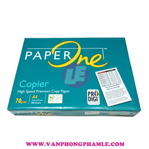 Giấy Paper One 70 A4 | Văn Phòng Phẩm Lệ