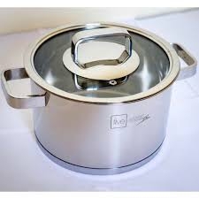 Nồi inox 304 3 đáy Roman Fivestar nắp kính 24cm FPN24002