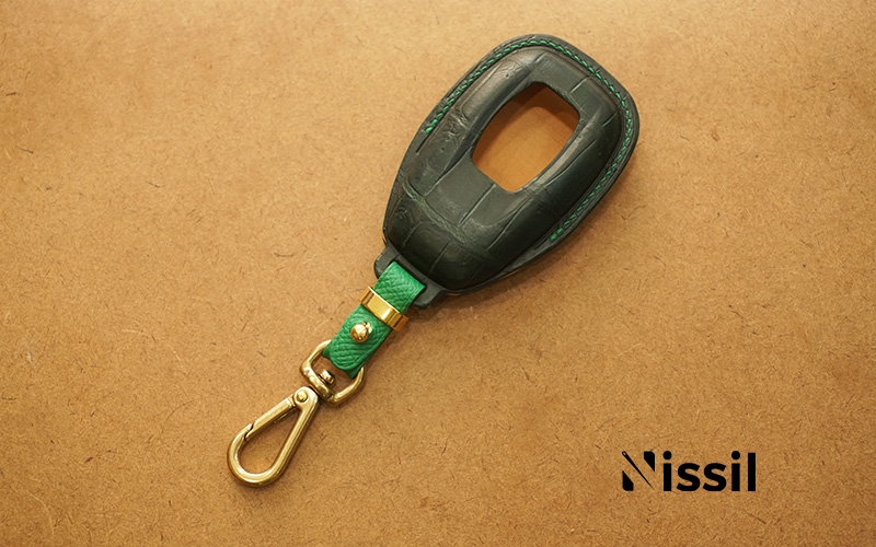 Bao da Subaru - Da cá sấu mix Epsom Nissil
