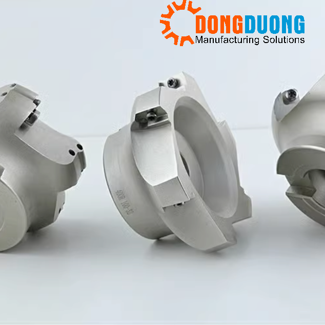 Dao phay quạt gắn chip phá thô