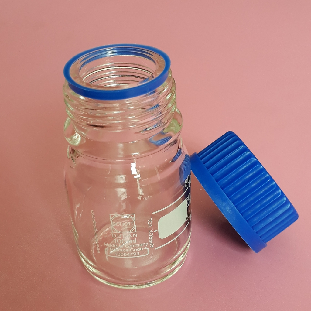 chai trung tính, GL 45 100ml; + nắp (Duran) CÔNG TY TNHH THƯƠNG MẠI VÀ ...