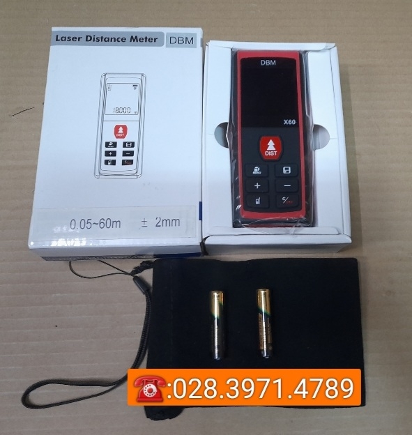 Máy đo khoảng cách laser 60m DBM X60 | CÔNG TY TNHH THƯƠNG MẠI ĐIỆN MÁY ...
