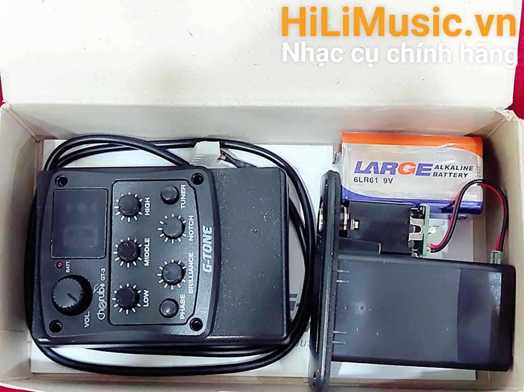 EQ Guitar Preamp Cherub GT-3 | Nhạc cụ Hiến Liên