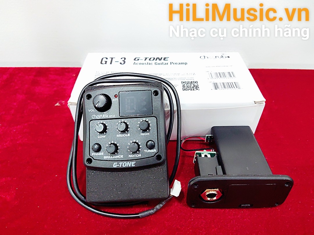 EQ Guitar Preamp Cherub GT-3 | Nhạc cụ Hiến Liên