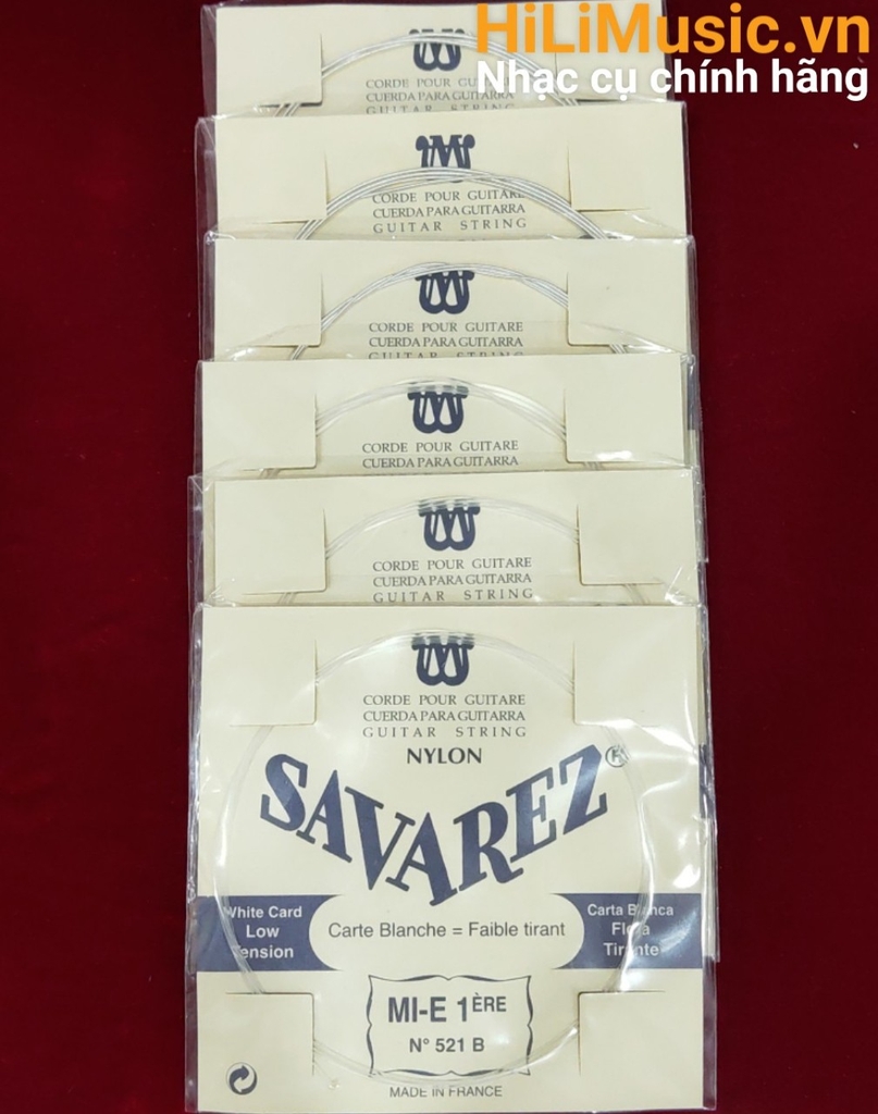 Dây Guitar Classic SAVAREZ 520B Low Ténsion | Nhạc cụ Hiến Liên