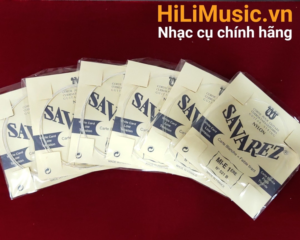 Dây Guitar Classic SAVAREZ 520B Low Ténsion | Nhạc cụ Hiến Liên