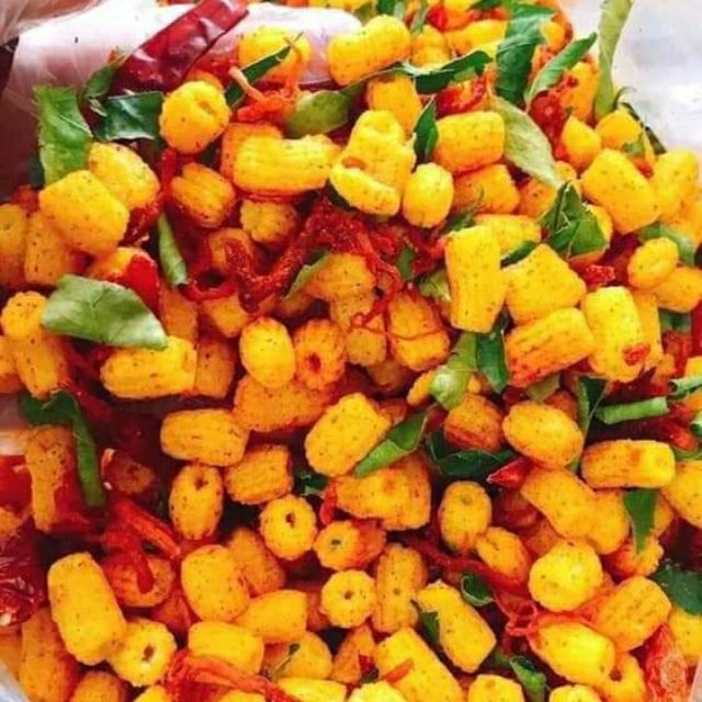 BK23 NUI SẤY BÒ dried macaroni Jar Saigon Store