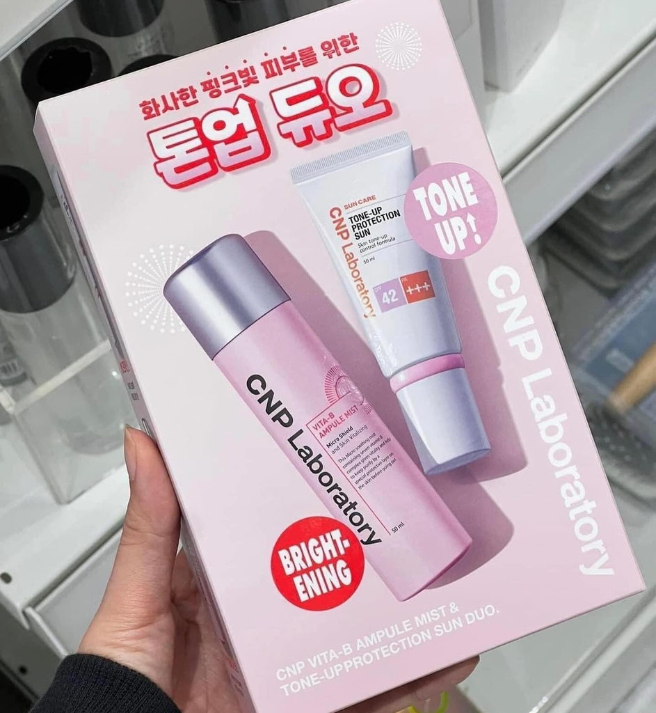 SET KCN TONE UP+ XỊT KHOÁNG CNP FULLBOX | lybalansieucute.com