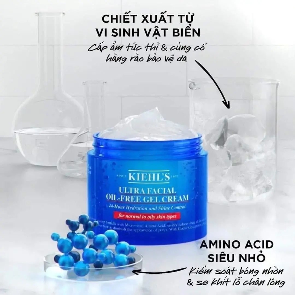 Kem DƯỠng Kiehl Ultra Facial Oil Free Gel Cream 50ml