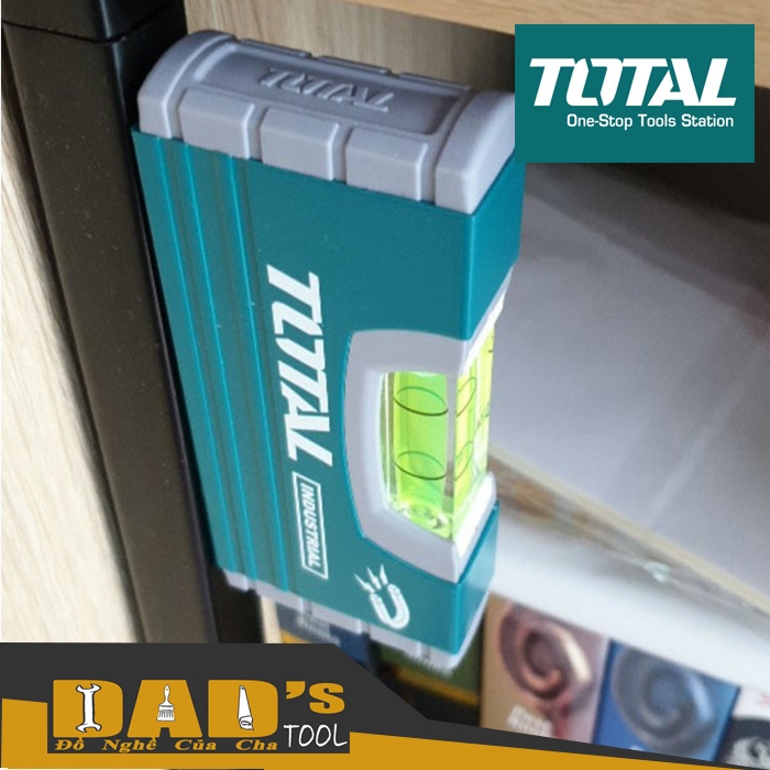 THƯỚC THỦY MINI 100MM (CÓ NAM CHÂM) TOTAL - TMT20105M | Đồ Nghề Của Cha