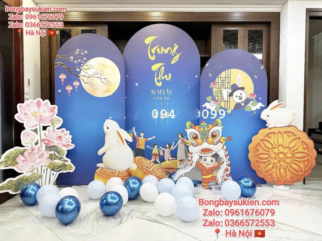 Ý TƯỞNG TRANG TRÍ TRUNG THU 2025 ĐẸP VÀ THU HÚT NHẤT HÀ NỘI