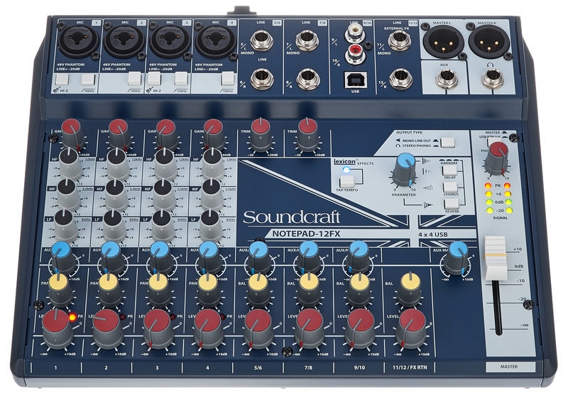 Soundcraft Notepad-12Fx