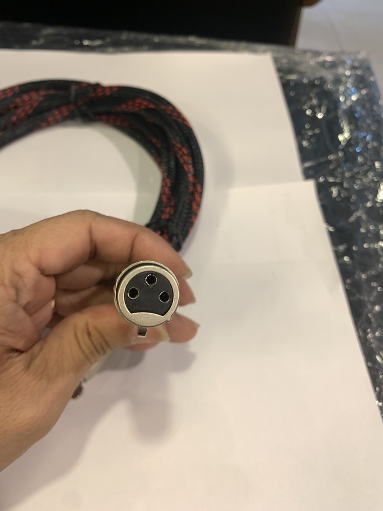 TAD-1012 Cặp Dây XRL Canon 1.2M Bọc Nylon Braid (2 Sợi)