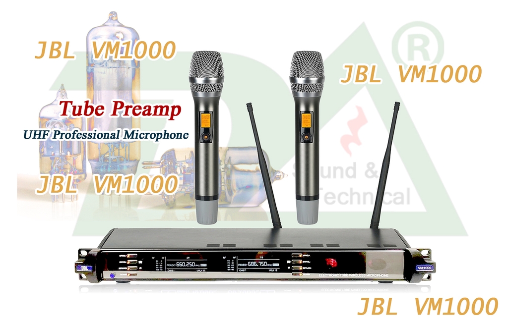 JBL VM1000 Micro Công Nghệ Bóng Đèn "TUBE Pre Vocal" Preamp