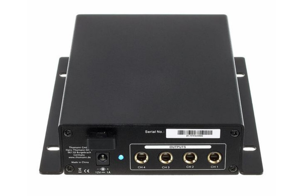 the t.racks DSP 4x4 Mini, Crossover digital