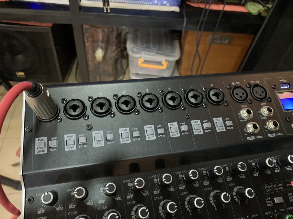 ELECTRO HOUSE XA-16PRO - Dual Effects Audio Mixer Console