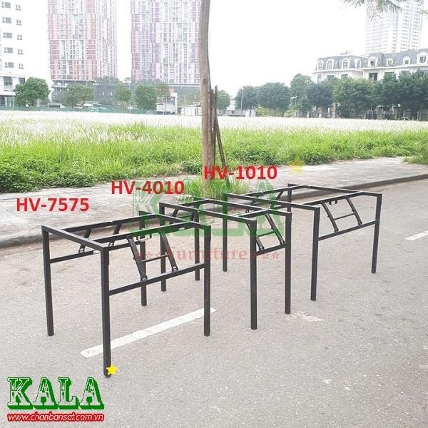 Chân bàn sắt hộp 30x30 HV-1010 | chân bàn sắt gấp gọn dùng văn phòng ...
