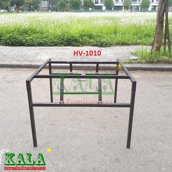 Chân bàn sắt hộp 30x30 HV-1010 | chân bàn sắt gấp gọn dùng văn phòng ...