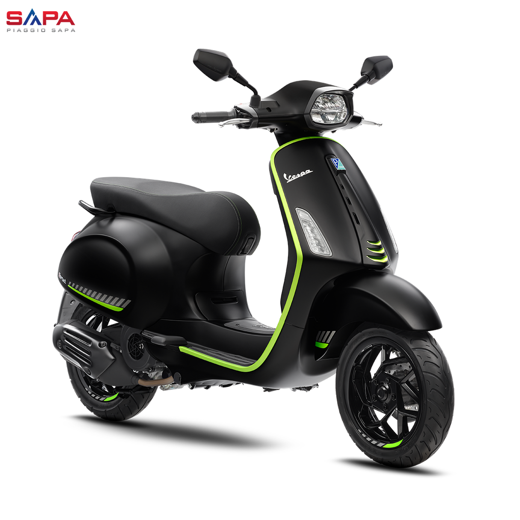 Vespa Sprint Tech 150 Black Convinto | Vespa Sprint Tech 2025 - Piaggio Sapa