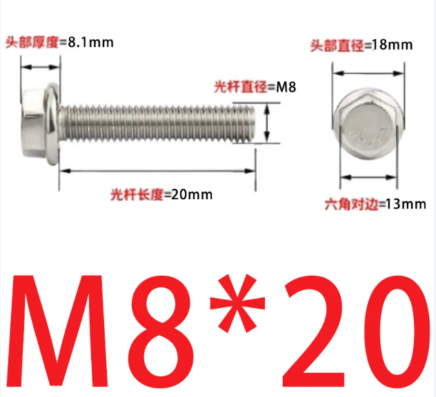 Bulong M8 dài 20mm - Công ty TNHH PUMPTECH VIETNAM