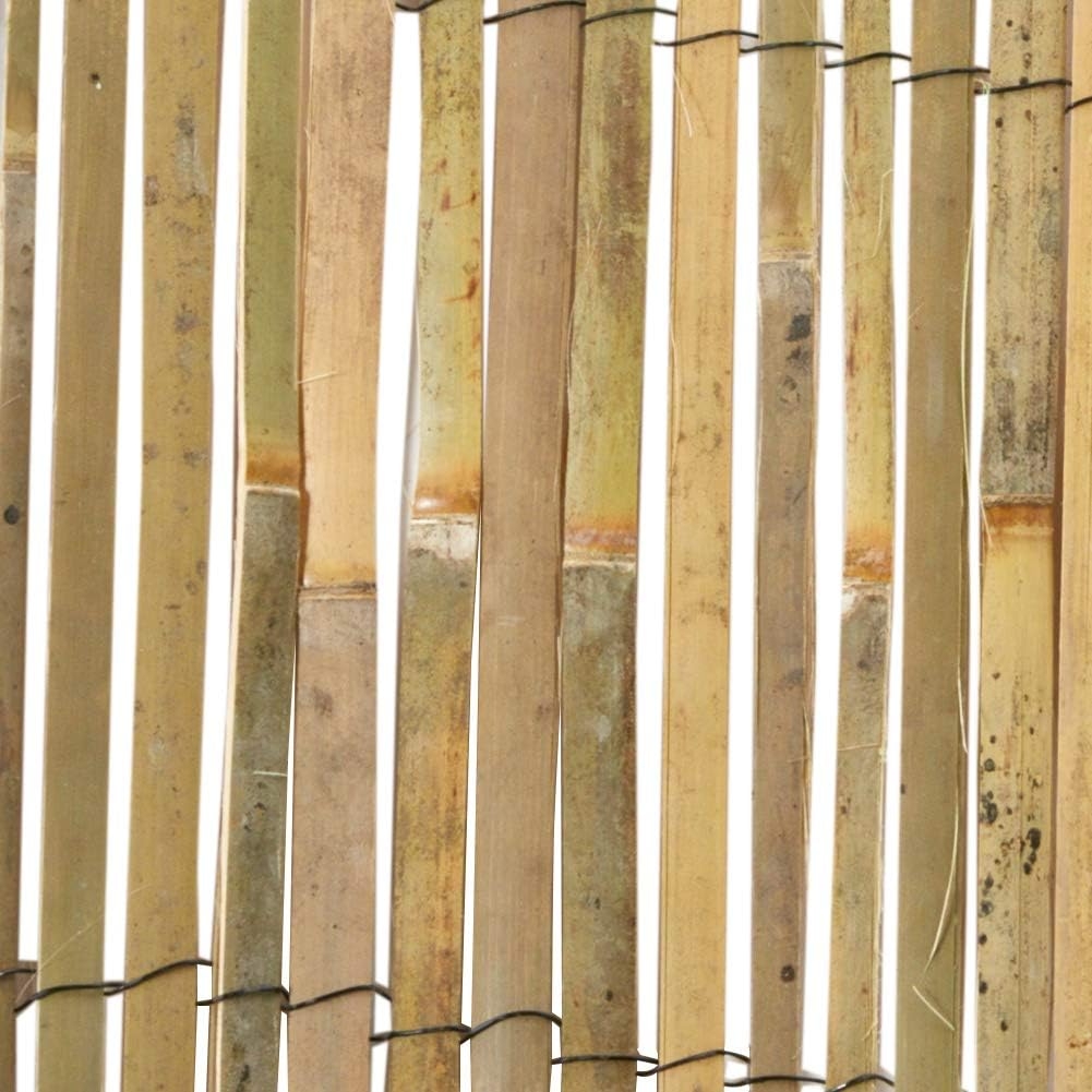 Bamboo Slat Fence