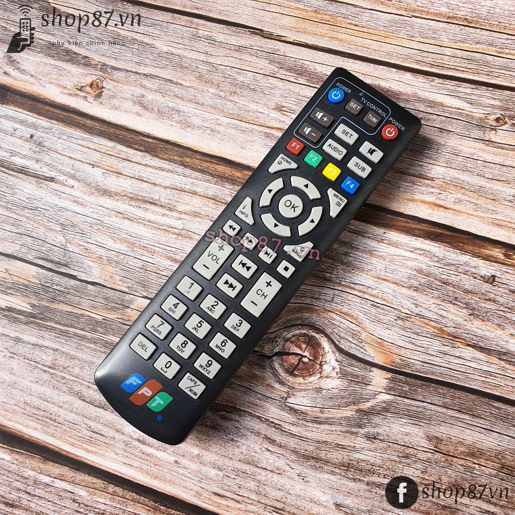 Điều khiển FPT tv 4K FX6 truyền hình Shop87.vn - Phụ kiện chính hãng