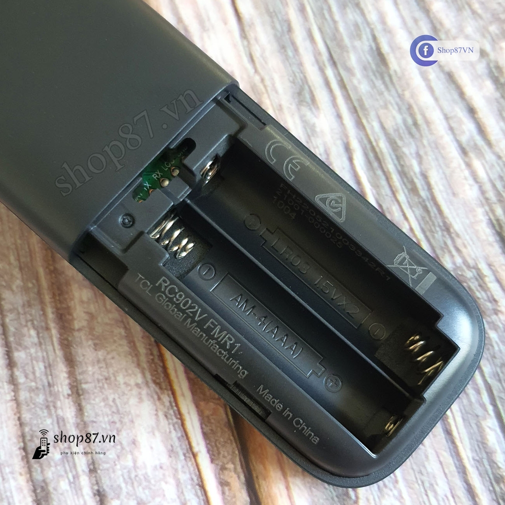 Điều khiển tv TCL 4K chính hãng giọng nói RC902V-FMR1 Shop87.vn - Phụ ...