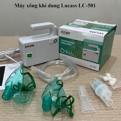 Máy xông khí dung Lucass LC-501 Y TẾ THÁI HƯNG