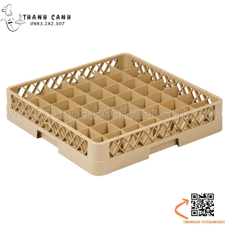 Rack nhựa đựng ly cốc đĩa, Rack ly cốc với các số ô khác nhau dùng ...