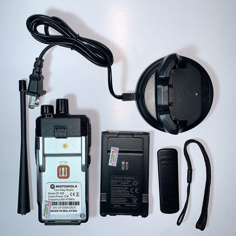 Bộ Đàm Cầm Tay Motorola GP 358 Giá Rẻ | Công Nghệ An Phong