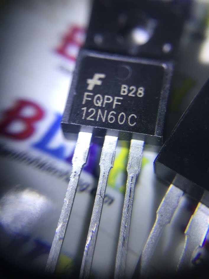 IC Mosfet kênh N FQPF12N60C 12N60C TO-220F