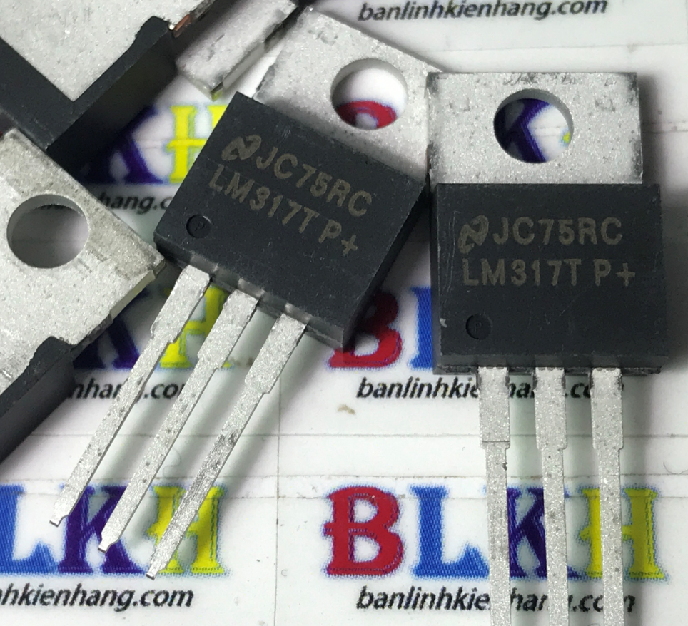 IC nguồn LM317 LM317AT P+ LM317T TO-220 chính hãng National Semiconductor