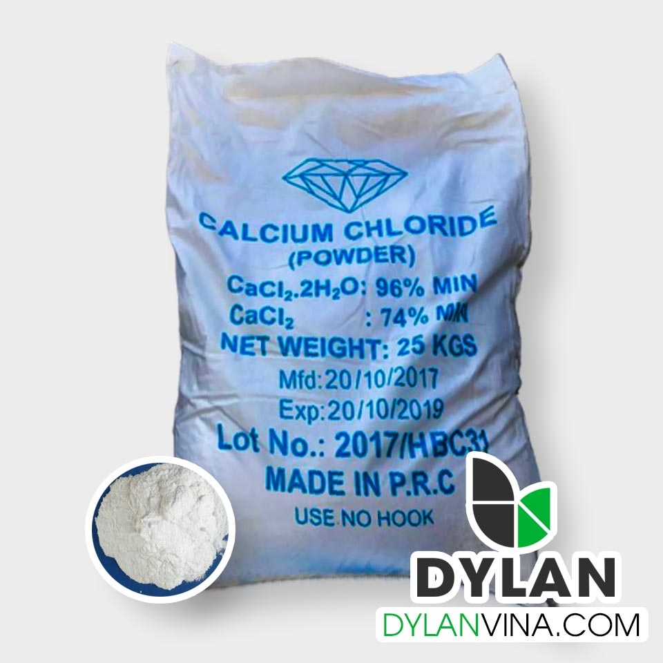 Canxi Clorua - Calcium Chloride - CaCl2.2H2O | DYLAN