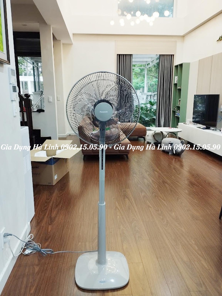 Quạt cây Panasonic F-409KBE (Màu Be) - Công suất 51W, Đường kính cánh ...
