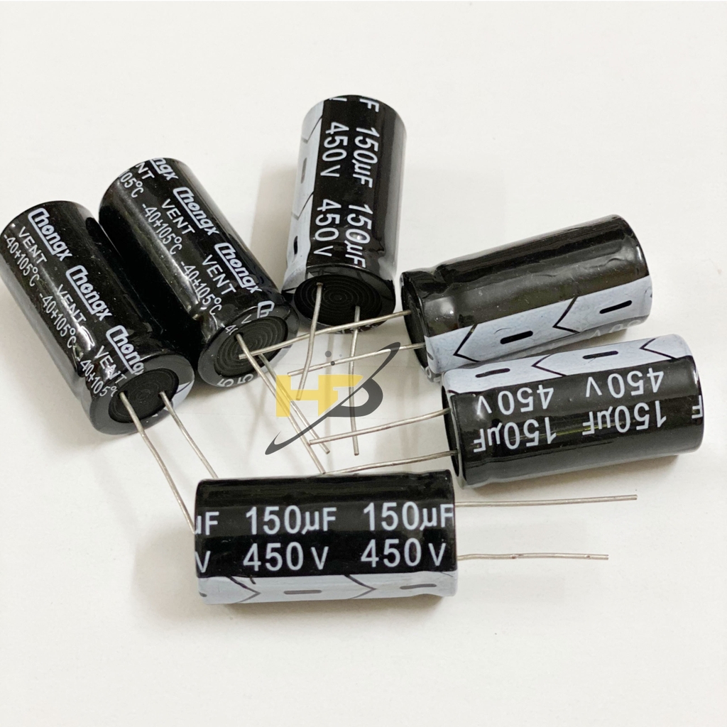 Tụ Hóa 450V 150uF 36x18mm Tần Số Cao
