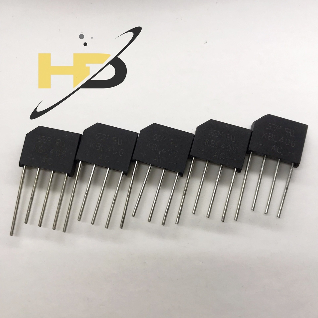 KBL406 Diode Cầu 4A 600V DIP-4 Vuông Chính Hãng SEP
