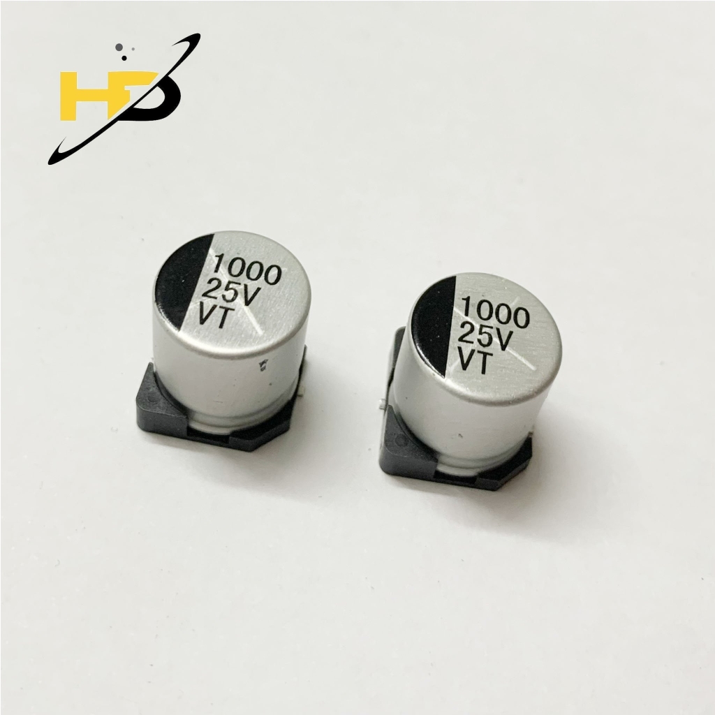 Tụ Nhôm 25V 1000uF SMD Chân Dán 12x13mm Linh Kiện Điện Tử